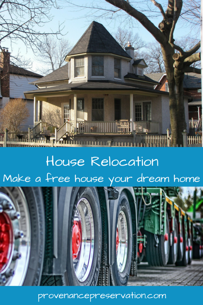 House Relocation - Turn a free house into your dream home